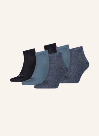 Puma 6er-Pack Socken Quarter blau
