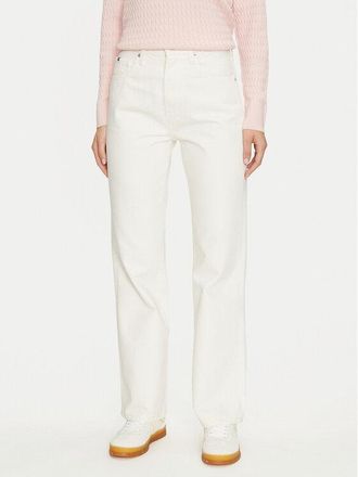 Tommy Hilfiger Jeans WW0WW42194 Écru Relaxed Fit