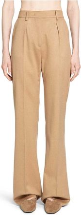 Max Mara Femme, Pantalons, Beige, Taille: 32 FR Pantalon Carbone