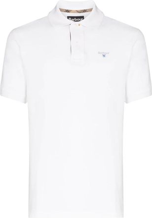 Barbour Homme, Tops, Blanc, Taille: M Polo Chemises