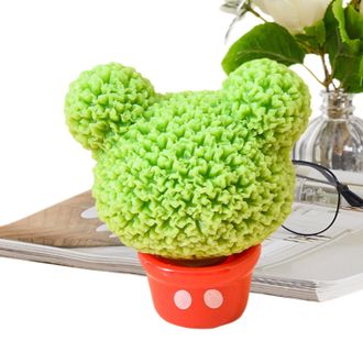 Generic K&uuml;nstliche Pflanzendekoration - Miniaturharz, entz&uuml;ckendes kleines k&uuml;nstliches Gr&uuml;n, eleganter Innen-Schreibtisch-, handgemachte, langlebige Konstrukt