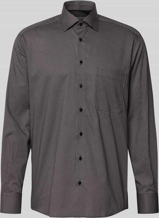 Eterna Comfort Fit Businesshemd aus Baumwolle mit Kentkragen