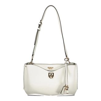 Guess Femme, Sacs, Blanc, Taille: ONE Size Sac bandouli&egrave;re
