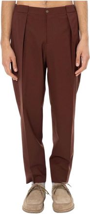 BRIGLIA 1949 Homme, Pantalons, Brun, Taille: XL Pantalon en laine Portobello Marzotto