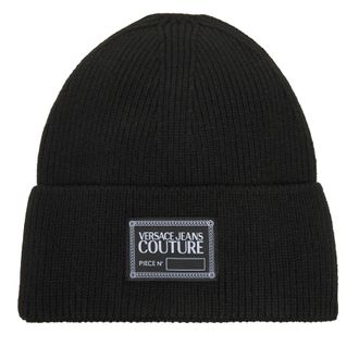 Versace Jeans Couture M&uuml;tze Versace Jeans Couture Big Beanie 79YAZK50 Schwarz