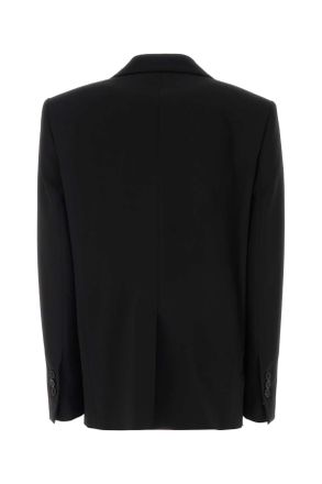 Dsquared2 Womens Over Blazer Black Wool Polyester Elastane Blazers