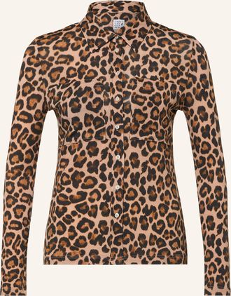 Emily van den Bergh Emily Van Den Bergh Hemdbluse Aus Jersey braun