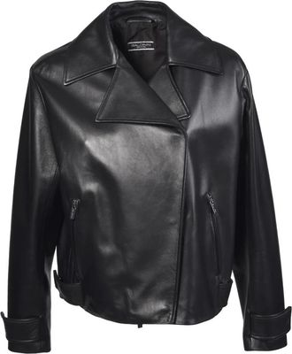 Baldinini Femme, Vestes, Noir, Taille: 32 FR Veste en cuir