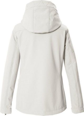 G.I.G.A. DX by killtec Softshelljacke GW 59 WMN SFTSHLL JCKT Winddichte, wasserabweisende Damenjacke mit Teddy-Fleecefutter