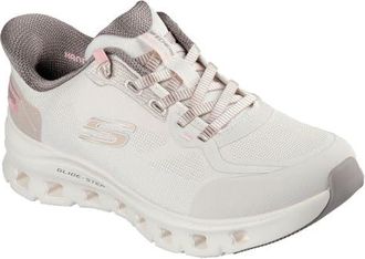 Skechers Femme Glide-Step Pro Pure Motion, Natural Mesh Brown Trim, 38.5 EU