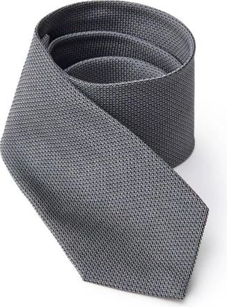 Jil Sander Homme, Accessoires, Gris, Taille: ONE Size Cravates en Soie Grise & Papillon