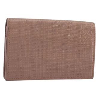 Loewe Pre-owned Card Case - - Pre-owned - Damen - Rosa - ONE SIZE