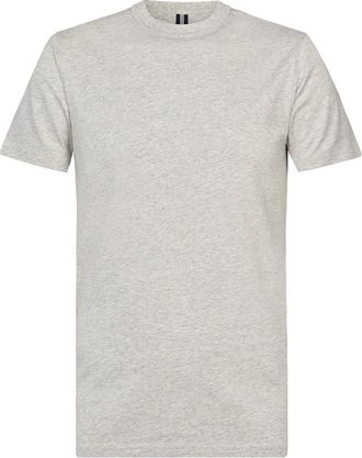 Profuomo T-Shirt aus softem Baumwolljersey in