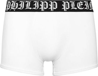Philipp Plein Homme, Sous-v&ecirc;tements, Blanc, Taille: L Boxer Underwear
