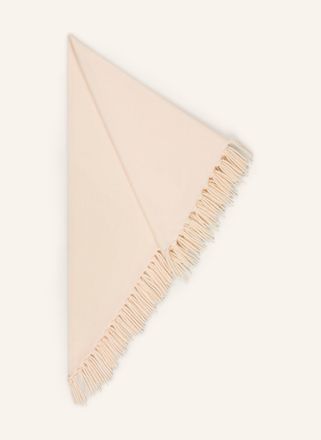 Darling Harbour Darling Harbour Dreieckstuch Mit Seide weiss