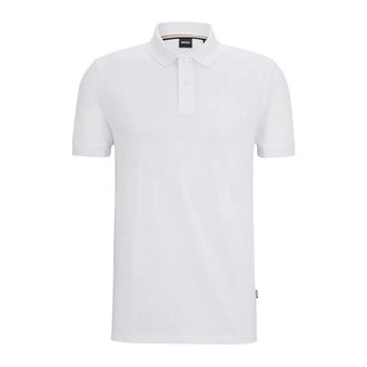 HUGO BOSS Polohemd - - Tops - Herren - Wei&szlig; - S