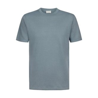 Profuomo Homme, Pulls, Bleu, Taille: 2XL T-Shirt Col Rond SS