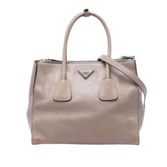 Prada Pre-owned Twin Pocket Satchel - - Pre-owned - Damen - Beige - ONE SIZE