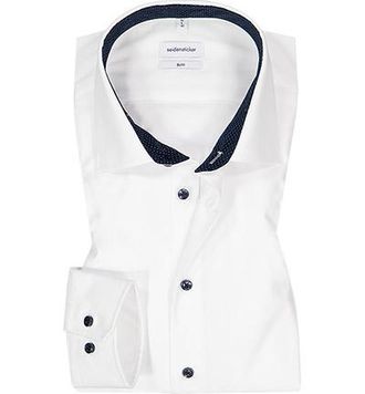 Seidensticker Seidensticker Herren Hemd weiß Slim Fit