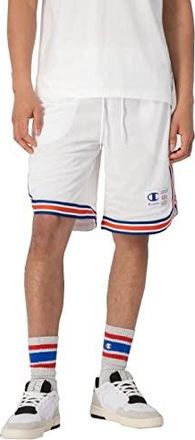Champion Legacy Division 1 Soft Mesh Bermuda Shorts, Blanc, M Homme