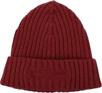 C.P. Company Wool Beanie - - Accessories - Herren - Rot - ONE SIZE