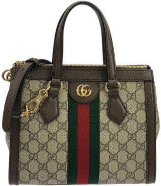 Gucci Sac &agrave; main Ophidia GG Supreme en toile Pre-owned - Femme - Pre-owned - Multicolore - Taille: ONE Size
