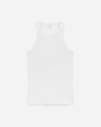 Arket Rippentr&auml;gerhemd Mit Racerback -Wei&szlig;