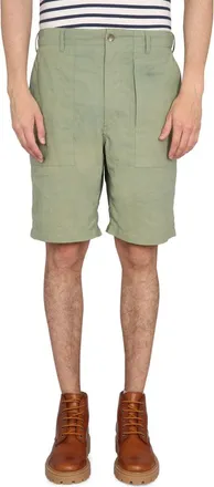 Engineered Garments Cotton Fatigue Bermuda Shorts - Green