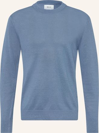 Nn.07 Nn.07 Leinenpullover Ted blau
