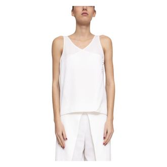 Emporio Armani Damen, Oberteile, Wei&szlig;, MGr&ouml;&szlig;e