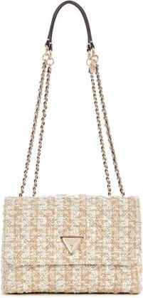 Guess Giully 2 Compartment Convertible Flap Gold