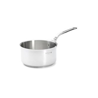 De Buyer De Buyer - Casserole en inox MILADY - 20 cm - Fabriquée en France, Sans PFAS, Inox 18/10 Performant et Résistant, Fond Sandwich, Tous Feux + Four, Fin