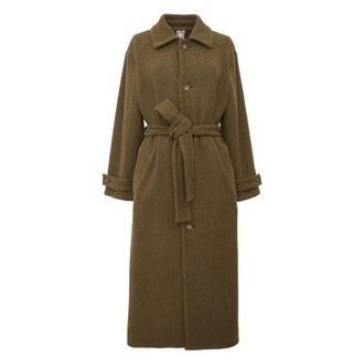 Ines De La Fressange Esme Mantel - - Coats - Damen - Gr&uuml;n - S