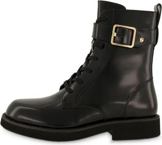 BOSS Damen Schnürstiefeletten Leder ELERI_LUBOOTIE