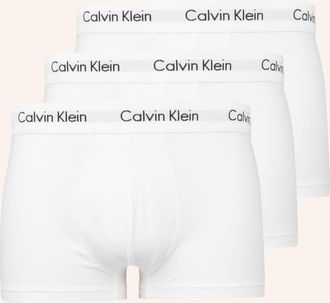 Calvin Klein 3er-Pack Boxershorts Cotton Stretch weiss