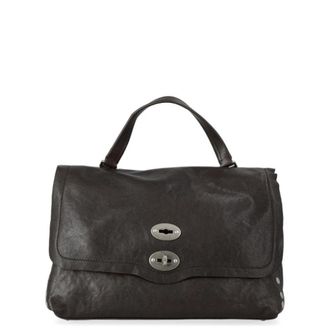 Zanellato Braune Carbon Postina Tasche - - Bags - Damen - Braun - ONE SIZE