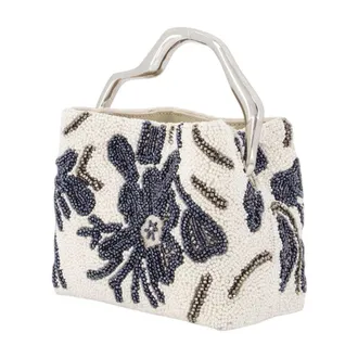 Cult Gaia Womens Solene Mini Top Handle Handbag Synthetic Multi Handbags-purses