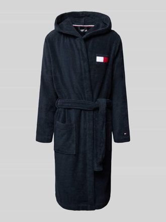 Tommy Hilfiger Bademantel aus reiner Baumwolle