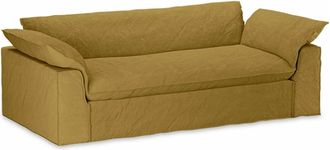 HKliving Canap&eacute; en lin 3 places Nomad HKliving