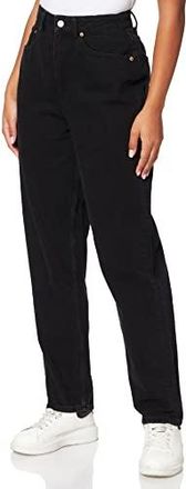 Jack & Jones JXLISBON MOM HW NR4004 Noos, Jean Noir, 27W x 34L Femme