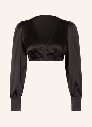 Sportalm Dirndlbluse Aus Seide schwarz