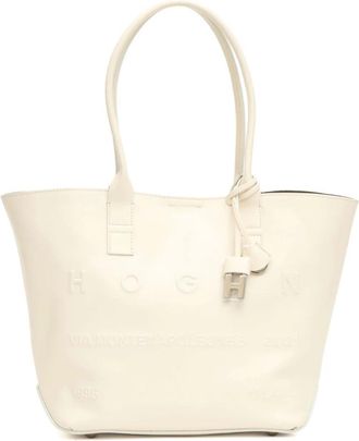 Hogan Femme, Sacs, Blanc, Taille: ONE Size Shopping Piccola Tote
