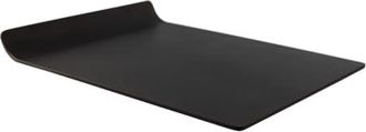 Arcos Serviertablett Tapas - Spülmaschinenfest, Hitzebeständig - Zellulosefaser und Harz - 32 x 25 cm, 3 mm Stärke - Schwarz