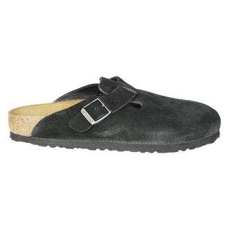 Birkenstock Femme, Chaussures, Noir, Taille: 36 EU Boston Ciabatte