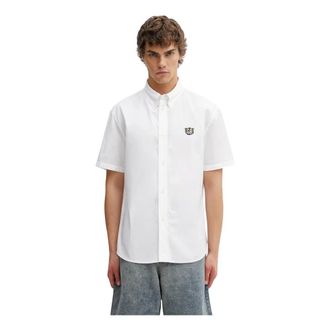 Kenzo Wild Tiger Kurzarmhemd - - Shirts - Herren - Wei&szlig; - M