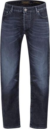 Moorer Homme, Jeans, Bleu, Taille: W31 Pavel-28 Navy