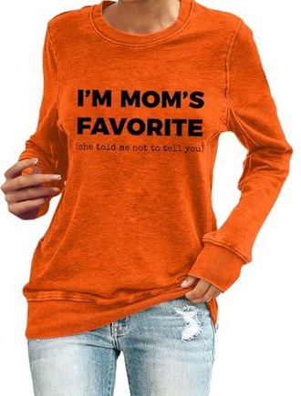 Generic Chandails en molleton pour femme - Imprim&eacute; graphique britannique - Haut surdimensionn&eacute; - Col rond - Manches longues - Automne - Hiver - D&eacute;contract&eacute; - 