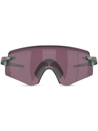 Oakley lunettes de soleil Encoder &agrave; monture g&eacute;om&eacute;trique - Vert