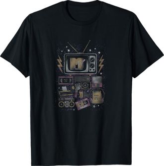 Giesswein Electronics Stack MTV Logo T-Shirt