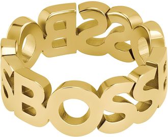 BOSS Jewelry Ring für Herren Kollektion KASSY in Gelbgold - 1580446L
